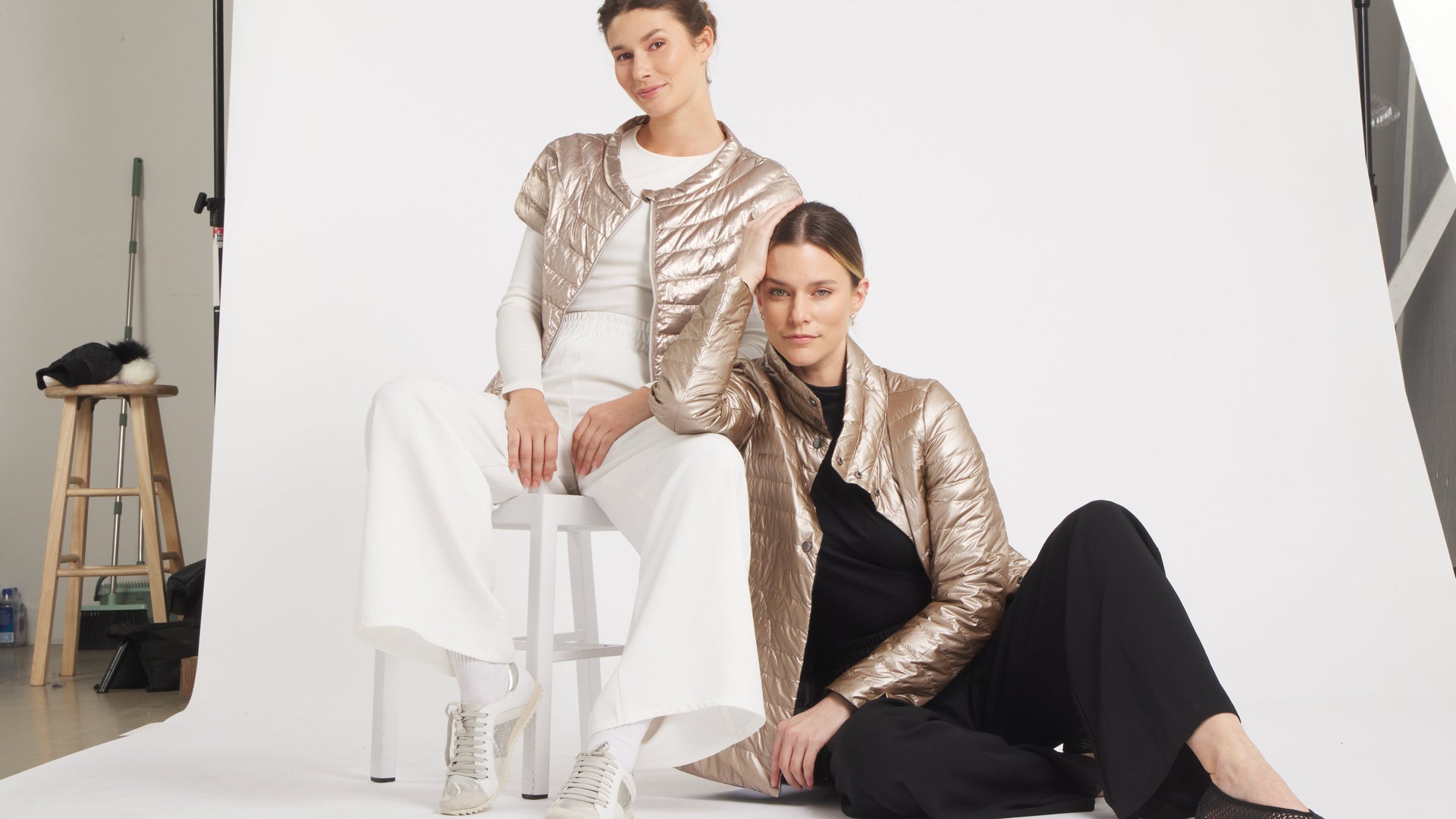 Short Sleeve Down coats and vest for women - Coteslondon – Cotes of London